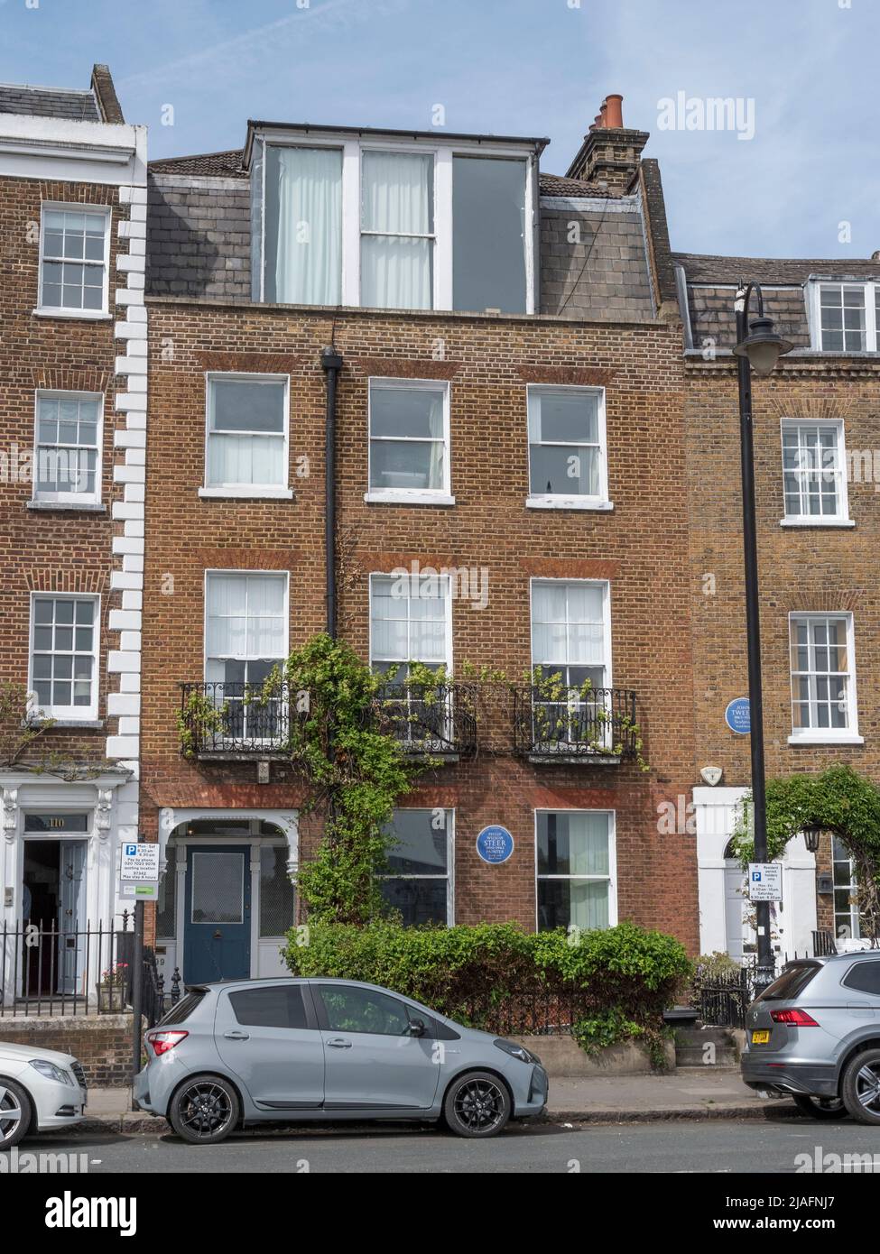 A former home of Philip Wilson Steer (1860-1942) a painter who lived ...