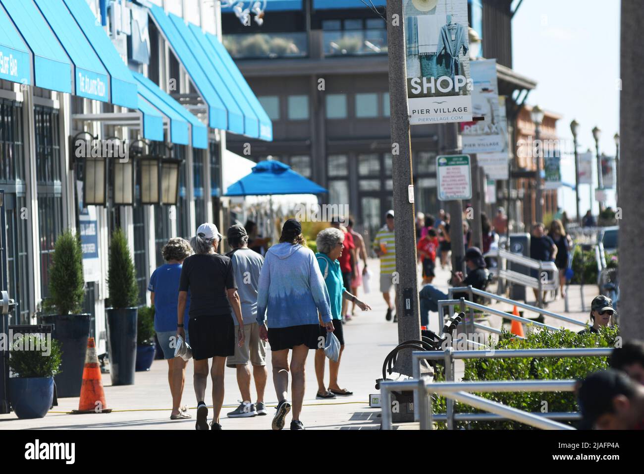 SOUTH POINT: Even as the pandemic rages, Long Branch boardwalk and ...