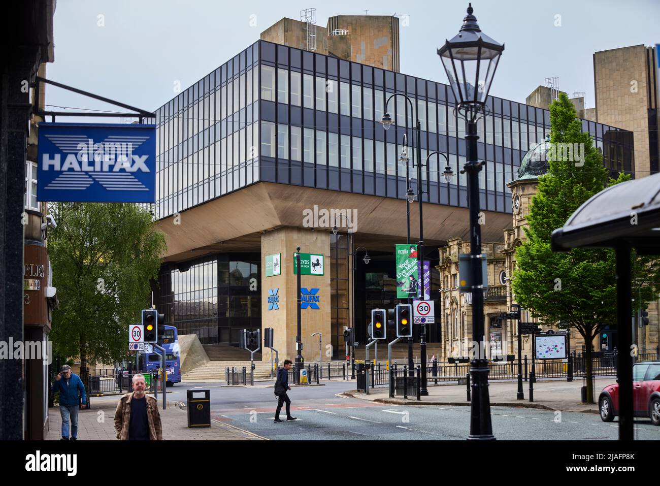Halifax West Yorkshire, town centre Lloyds Banking Group - Halifax Head ...