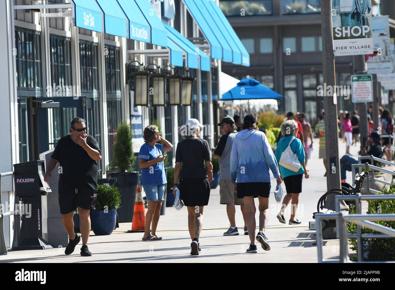 SOUTH POINT: Even as the pandemic rages, Long Branch boardwalk and ...