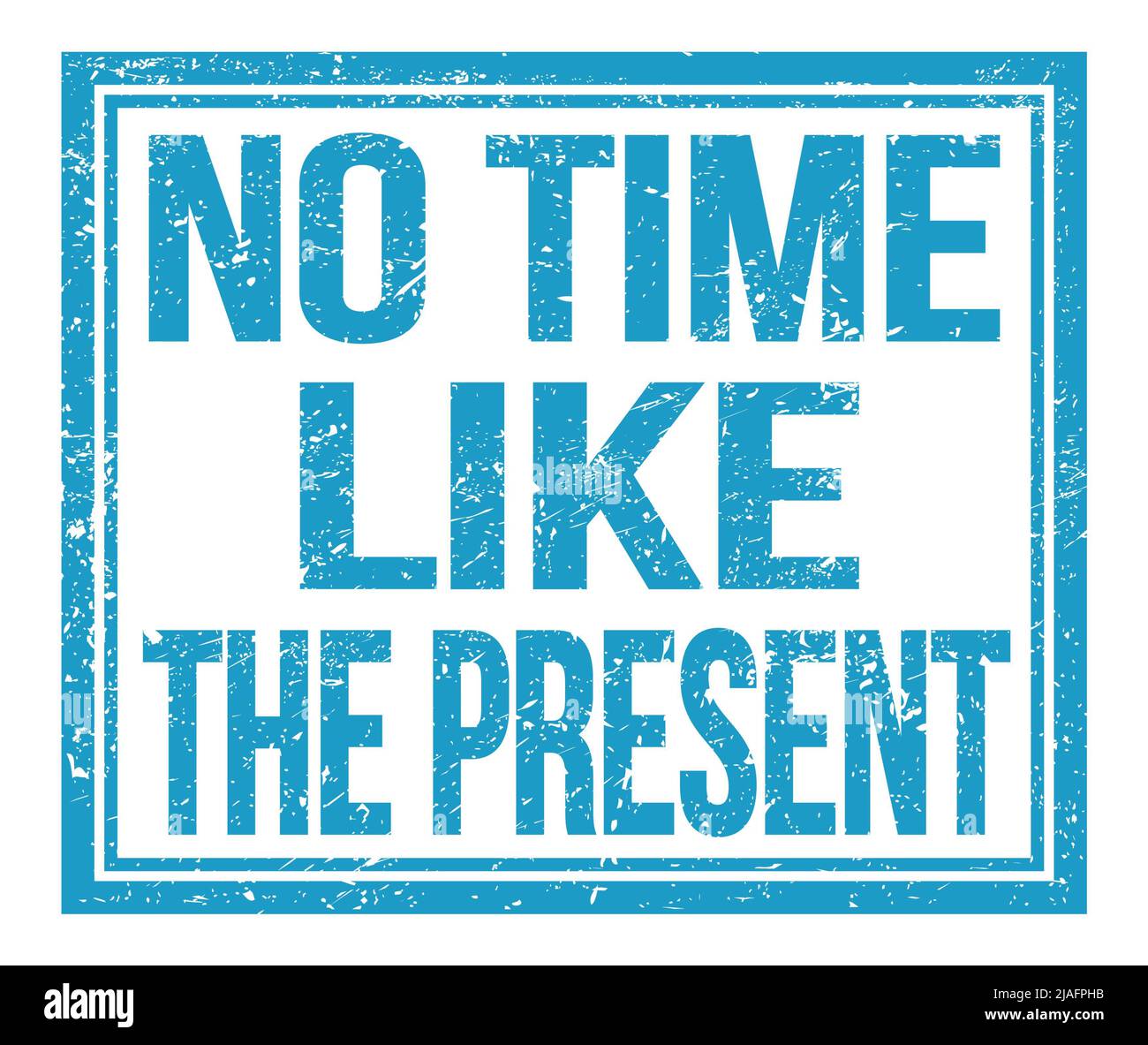 No time like the present Cut Out Stock Images & Pictures - Alamy