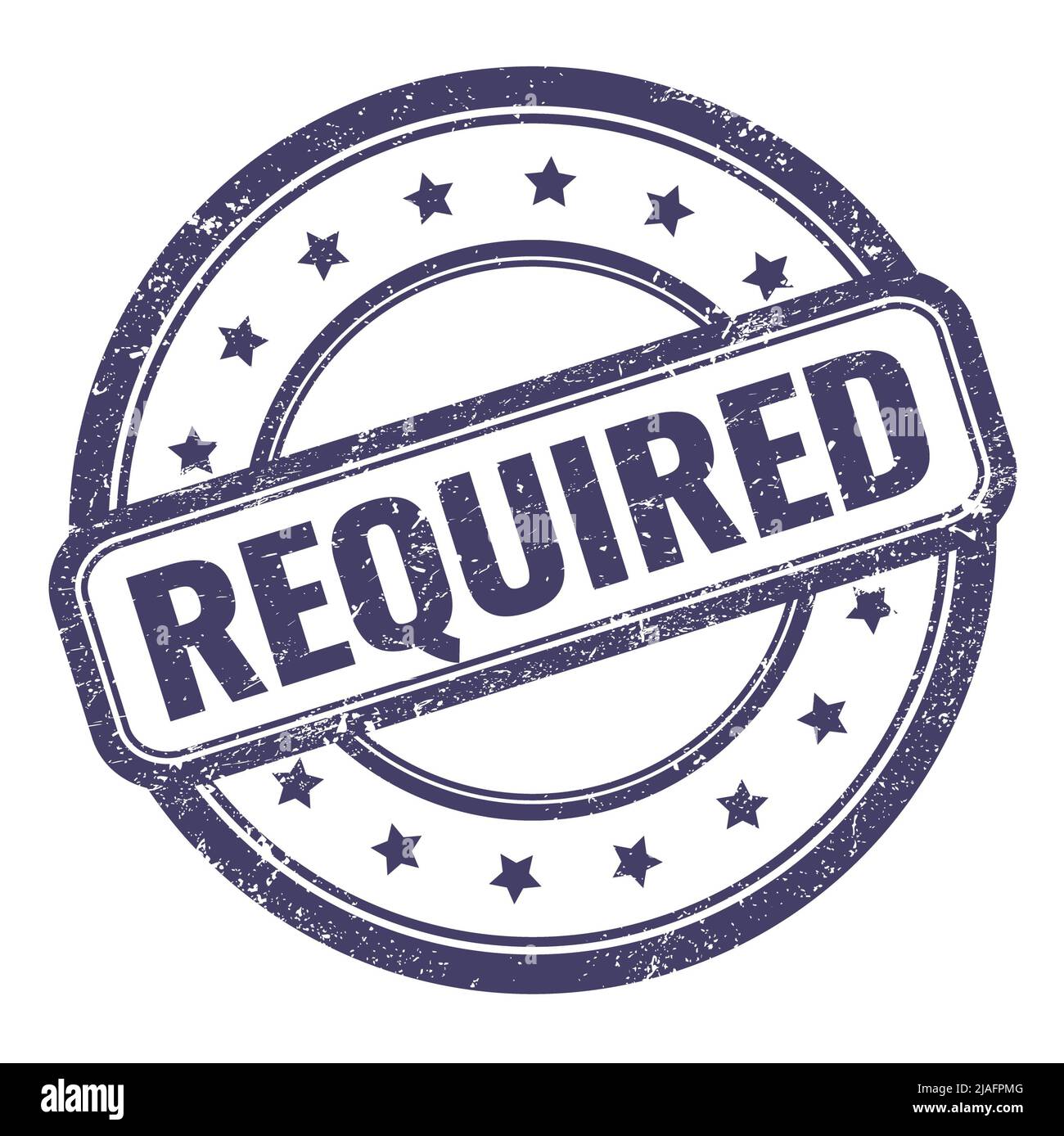 Required rubber stamp hi-res stock photography and images - Alamy
