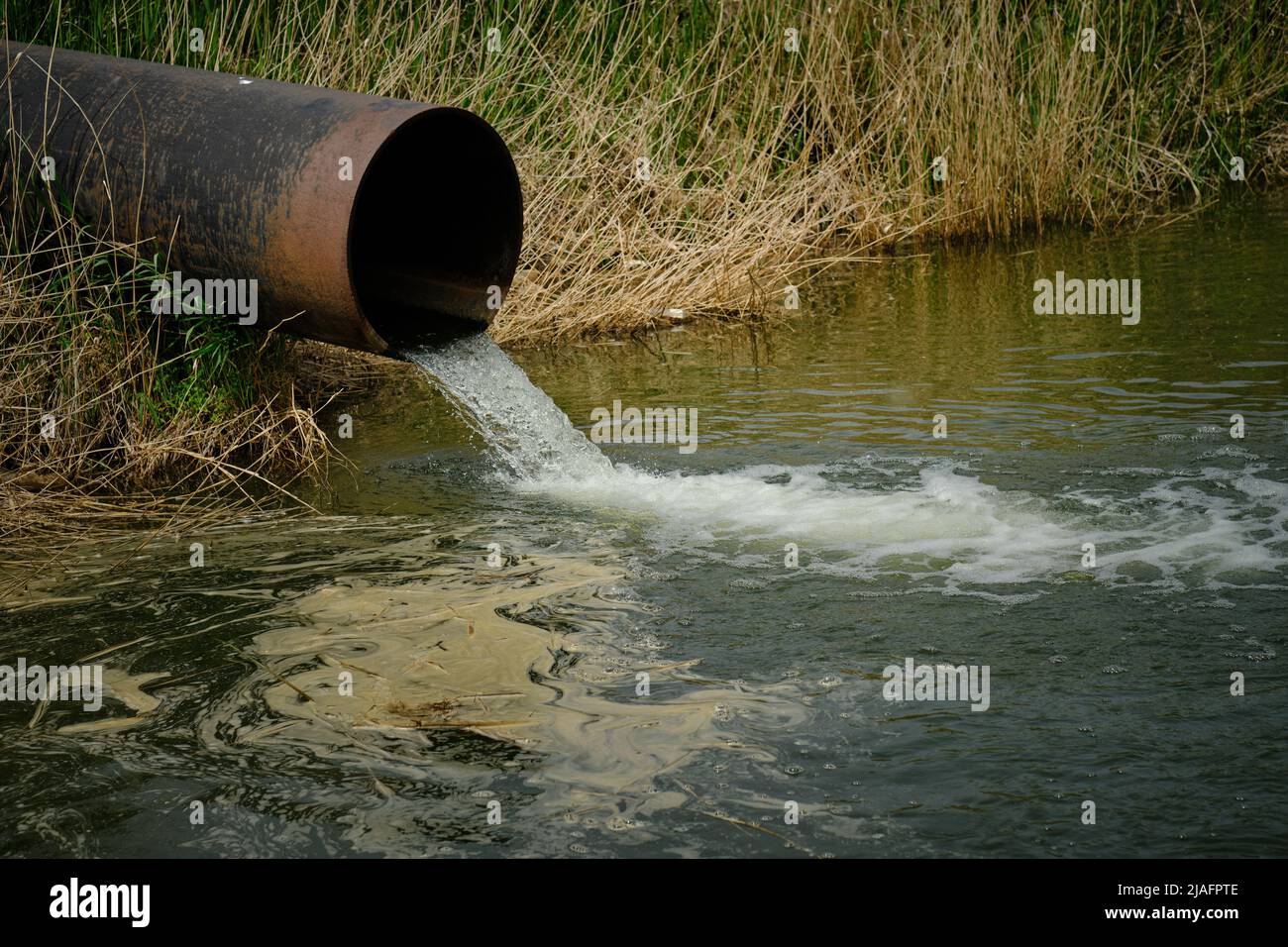 Draining sewage hi-res stock photography and images - Alamy