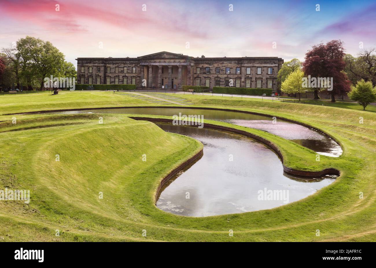 Scottish National Gallery of Modern Art in Edinburgh, Scotland Stock ...