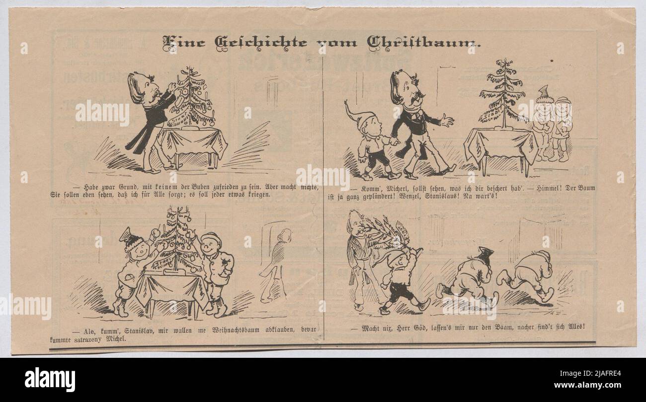 A story of the Christmas tree "; with Eduard Taaffe (cartoon sequence ...