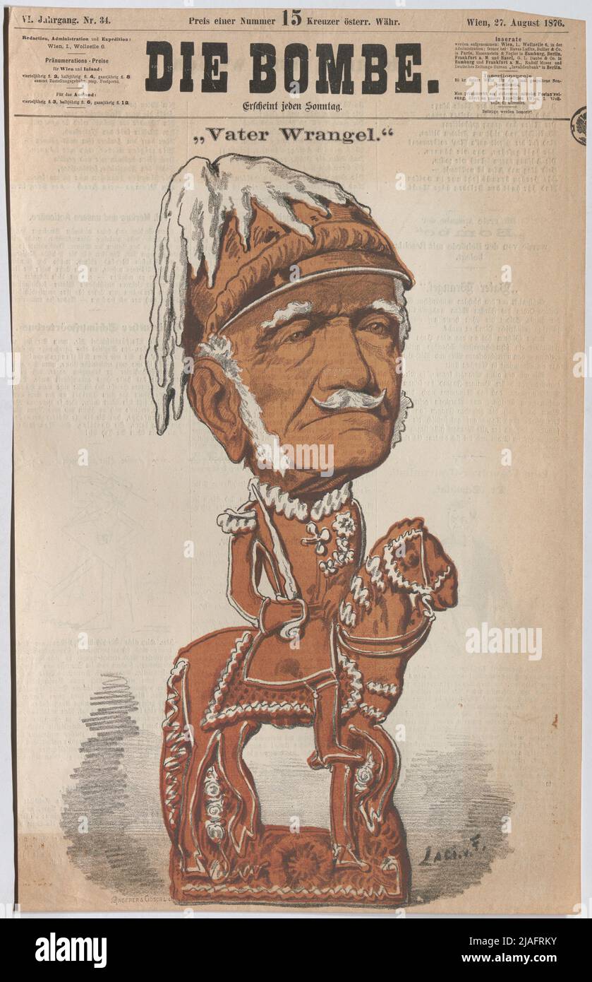 "Father wrangel." ". Marzipan monument by Friedrich von Wrangel ...