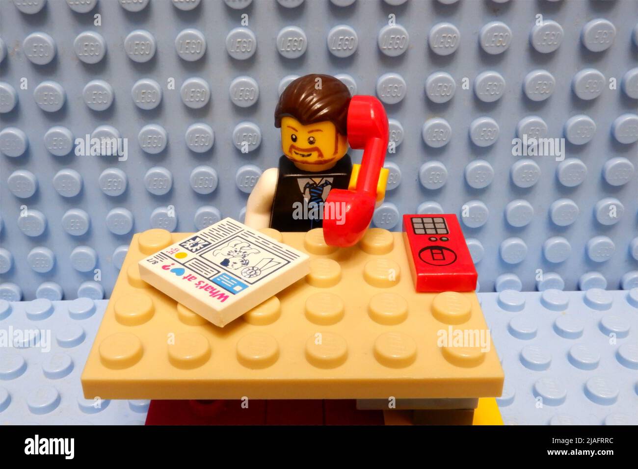 Lego minifigure family hi-res stock photography and images - Alamy