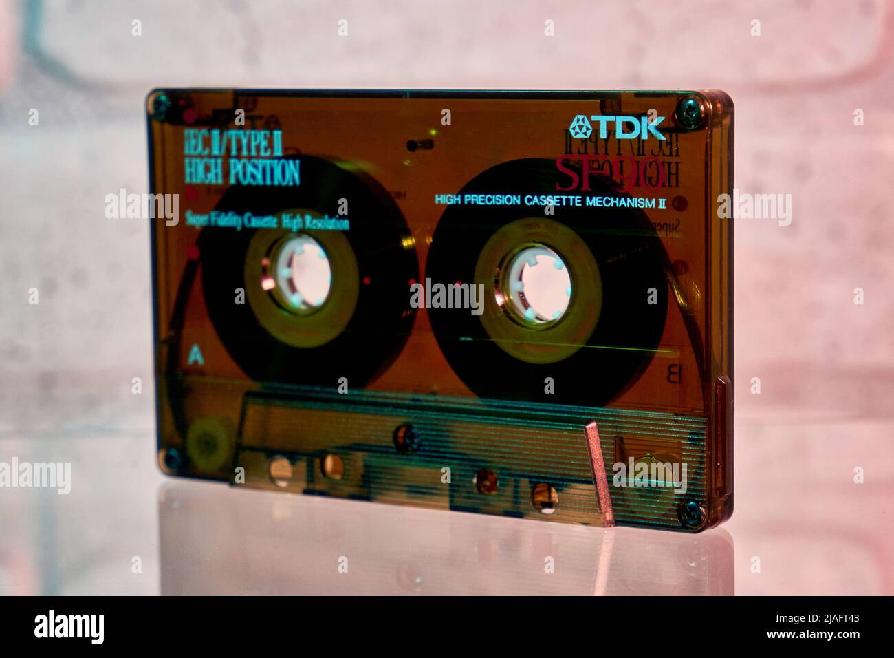 Ryazan, Russia - November 13, 2021: Audio cassette TDK SF90. Analog ...
