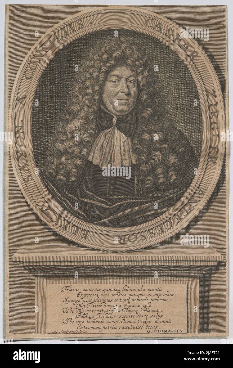 Caspar Ziegler Antecessor Elect. Saxon. A consiliis. ". Caspar Ziegler ...