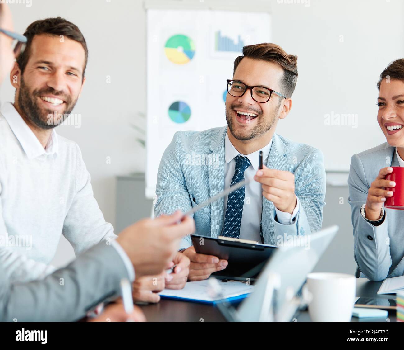 business meeting office conference team teamwork Stock Photo - Alamy
