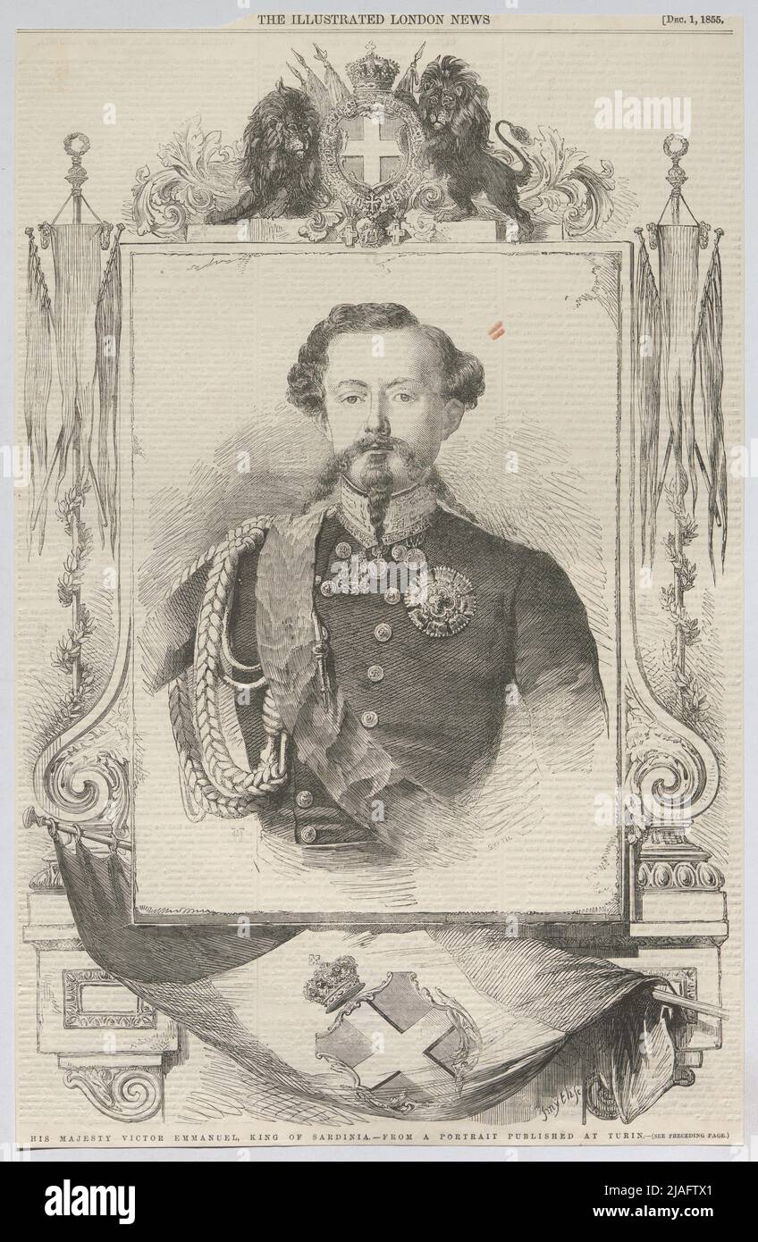 His Majesty Victor Emanuel, King of Sardinia. ". Viktor Emanuel II ...