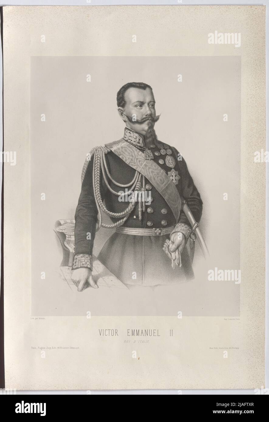 Victor Emmanuel II. Roi d´Italie. ". Viktor Emanuel II., King of Italy ...