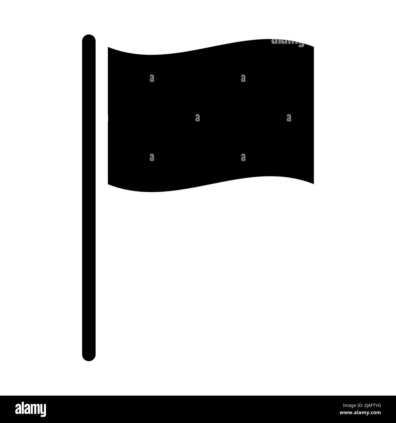 Flag vector icon isolated on white background Stock Vector Image & Art ...