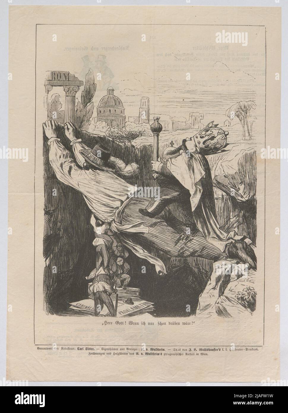 Lord God! If I were only over there! ". Viktor Emanuel II. Cross the ...