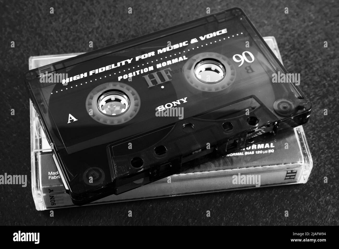 Audio cassette Sony Stock Photo - Alamy