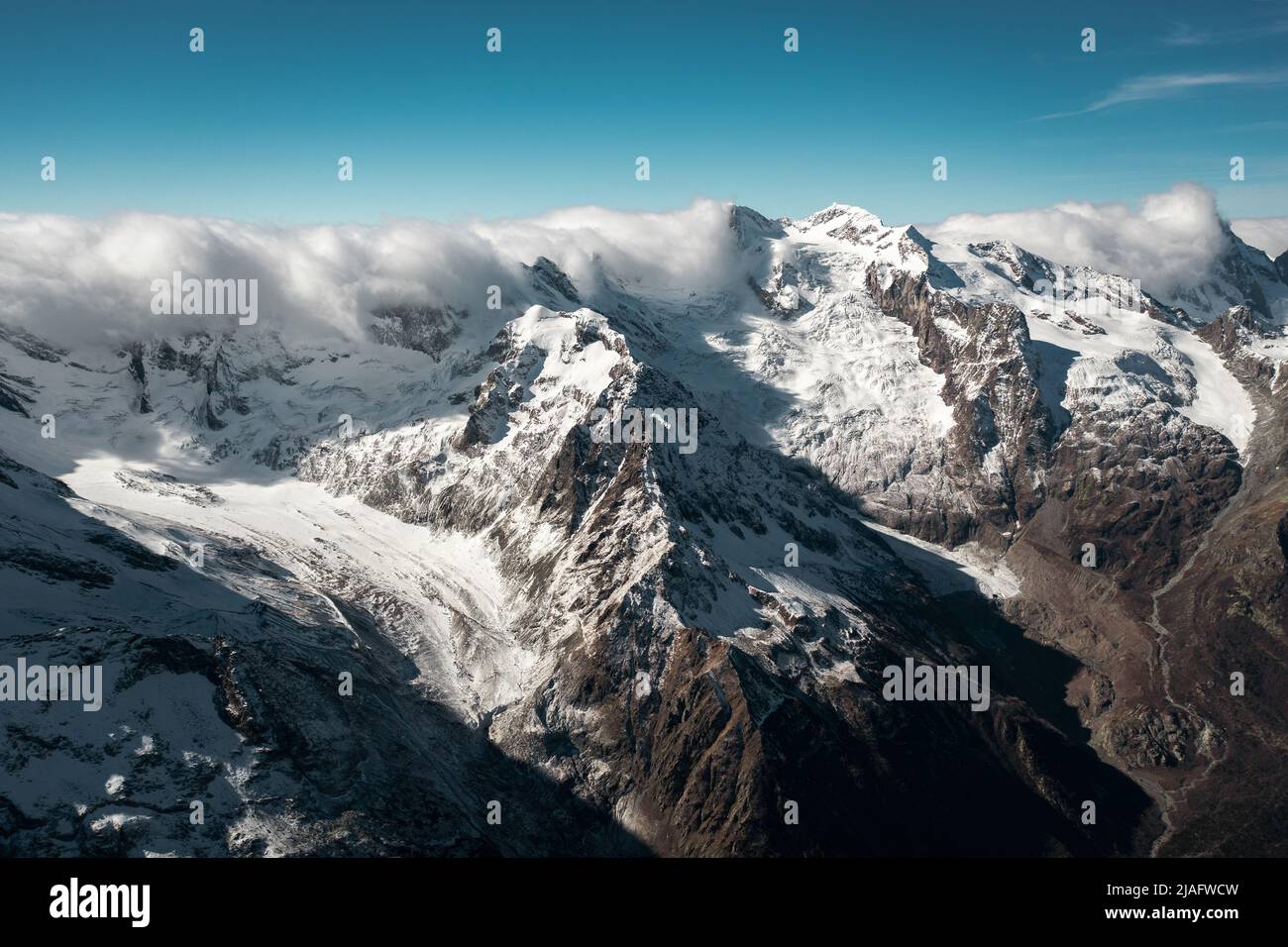 Caucasus winter scenery hi-res stock photography and images - Alamy