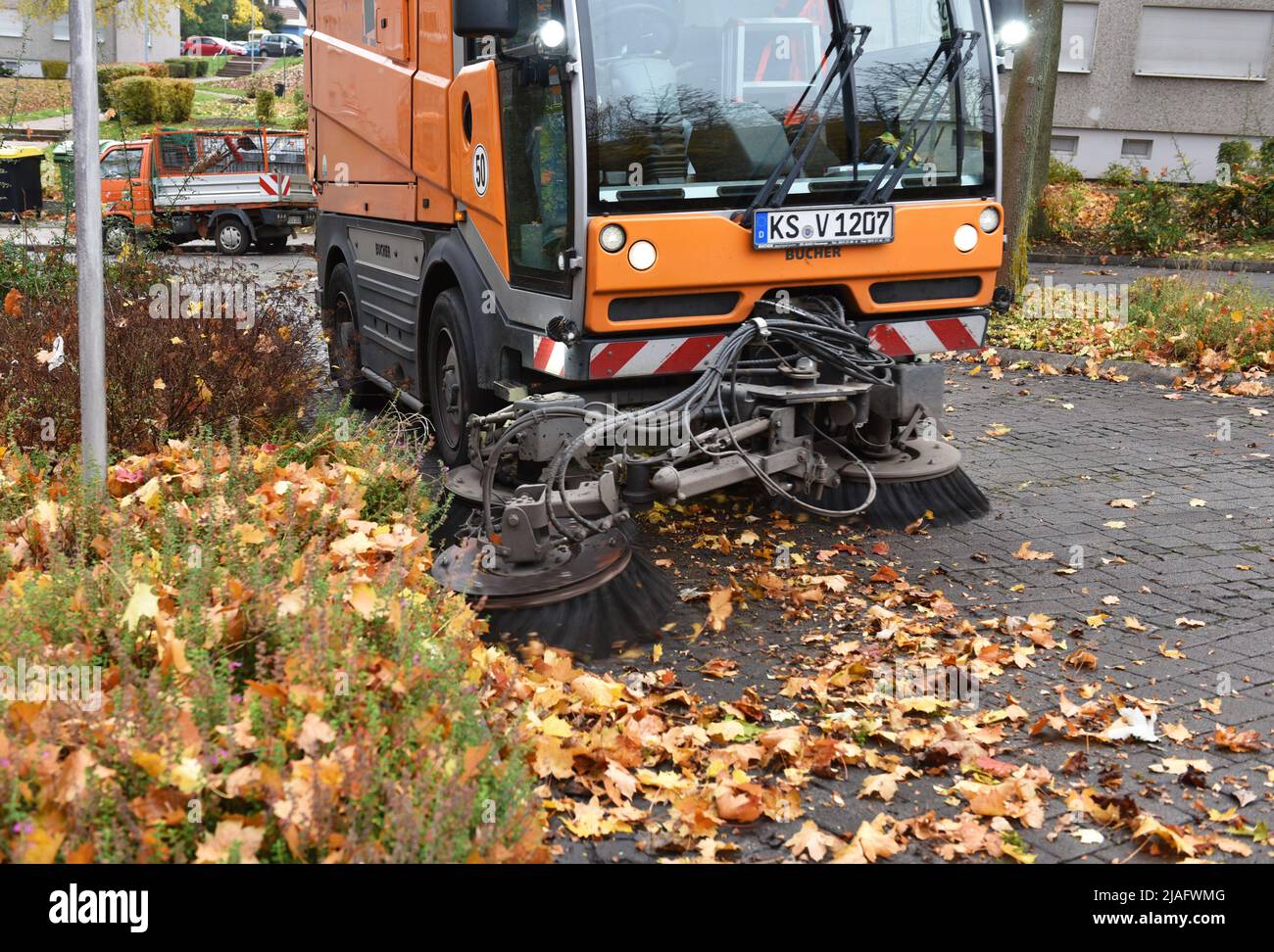 Rotary sweeper hi-res stock photography and images - Alamy