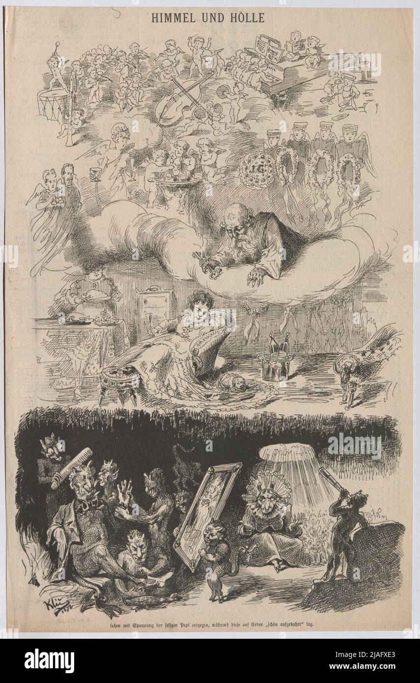 Heaven and Hell ". Josefine Gallmeyer; Heaven and Hell (from" The Flea ...