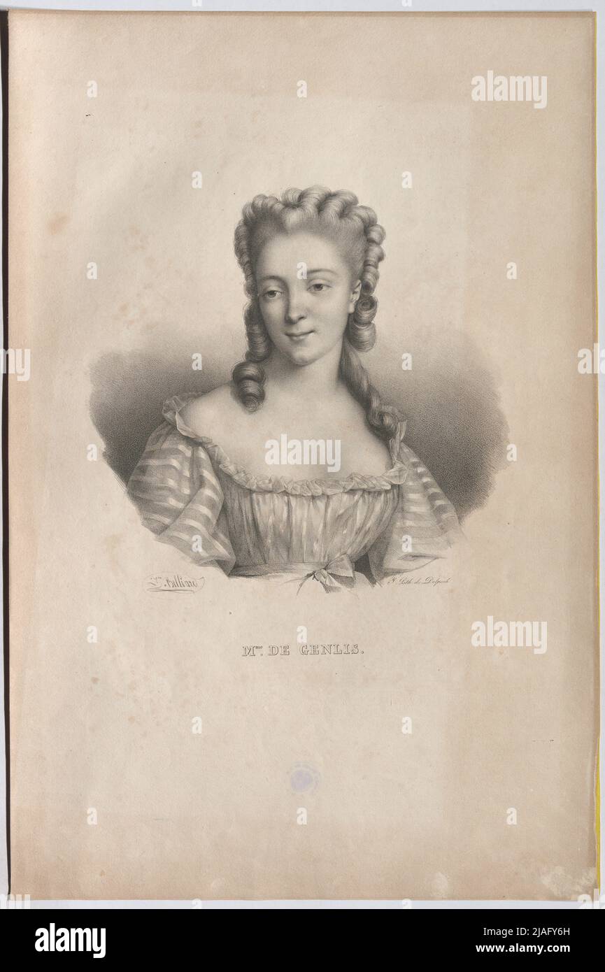 Mme. De Genlis ". Madame de Genlis. Francois Seraphin Delpech (1778 ...