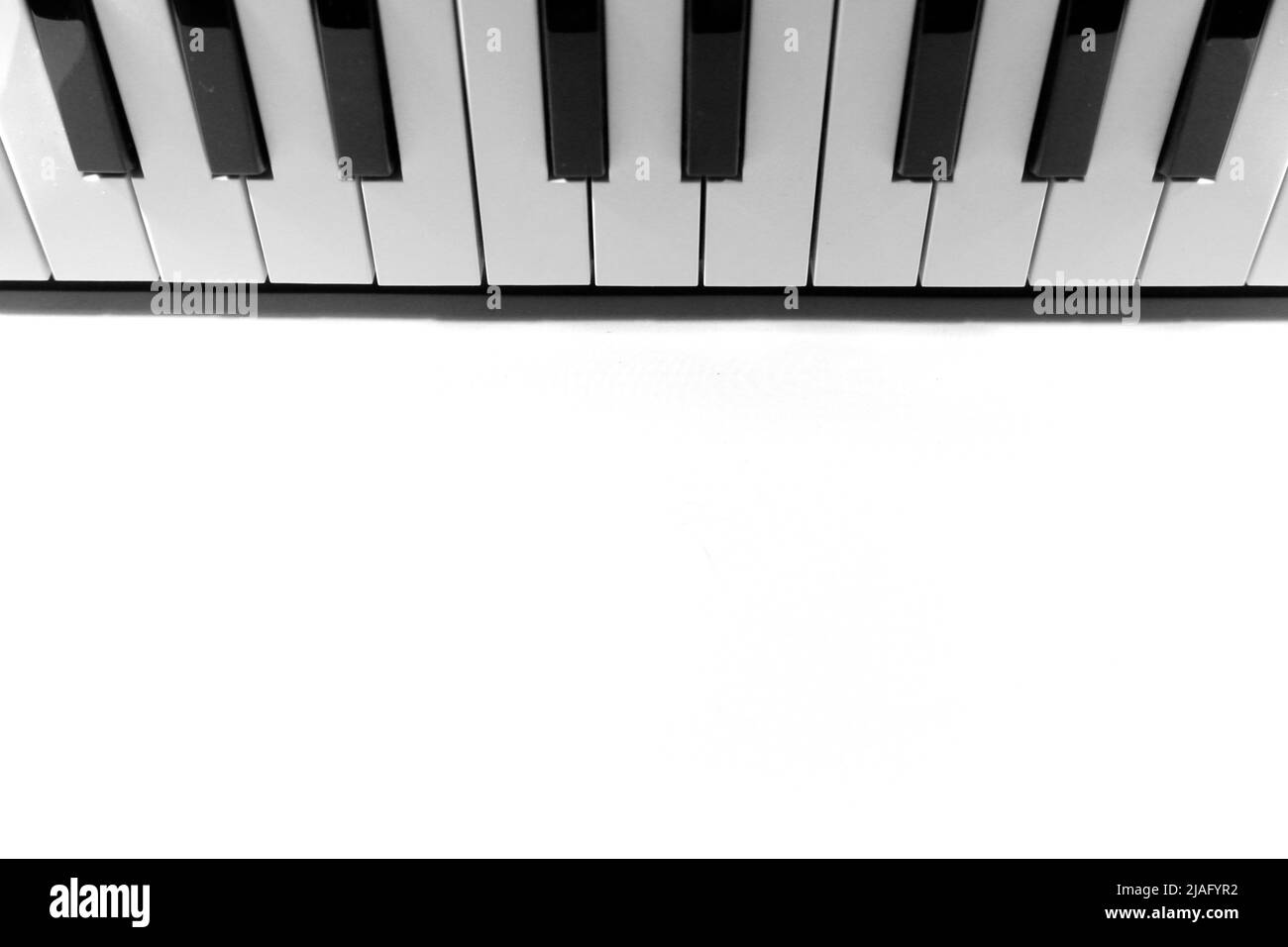 Music background white space Black and White Stock Photos & Images - Alamy