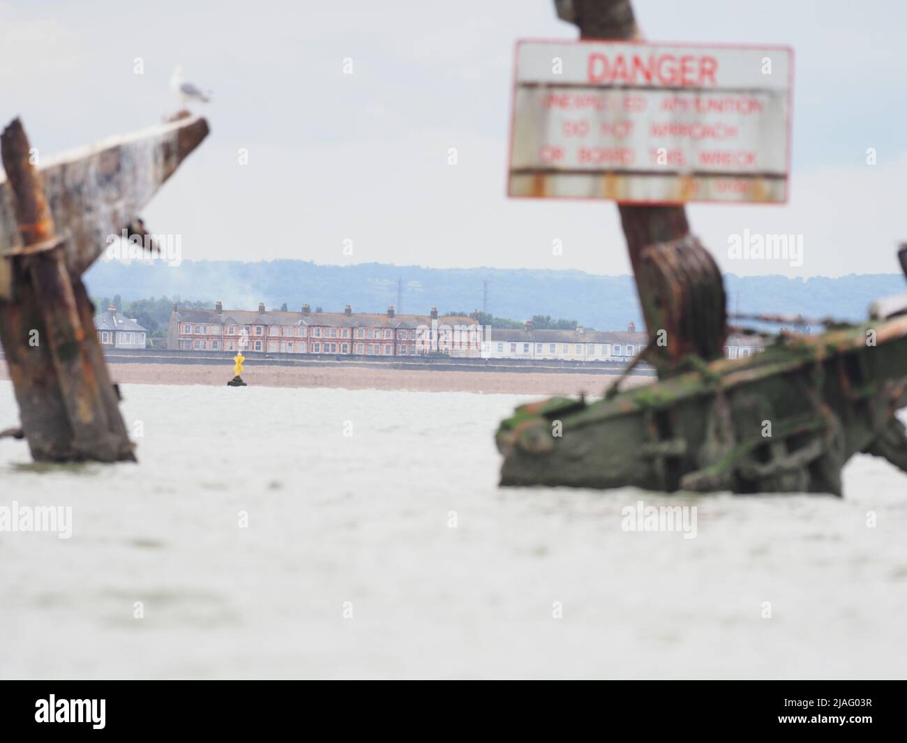 Sheerness, Kent, UK. 30th May, 2022. Close-up photos of Thames ...