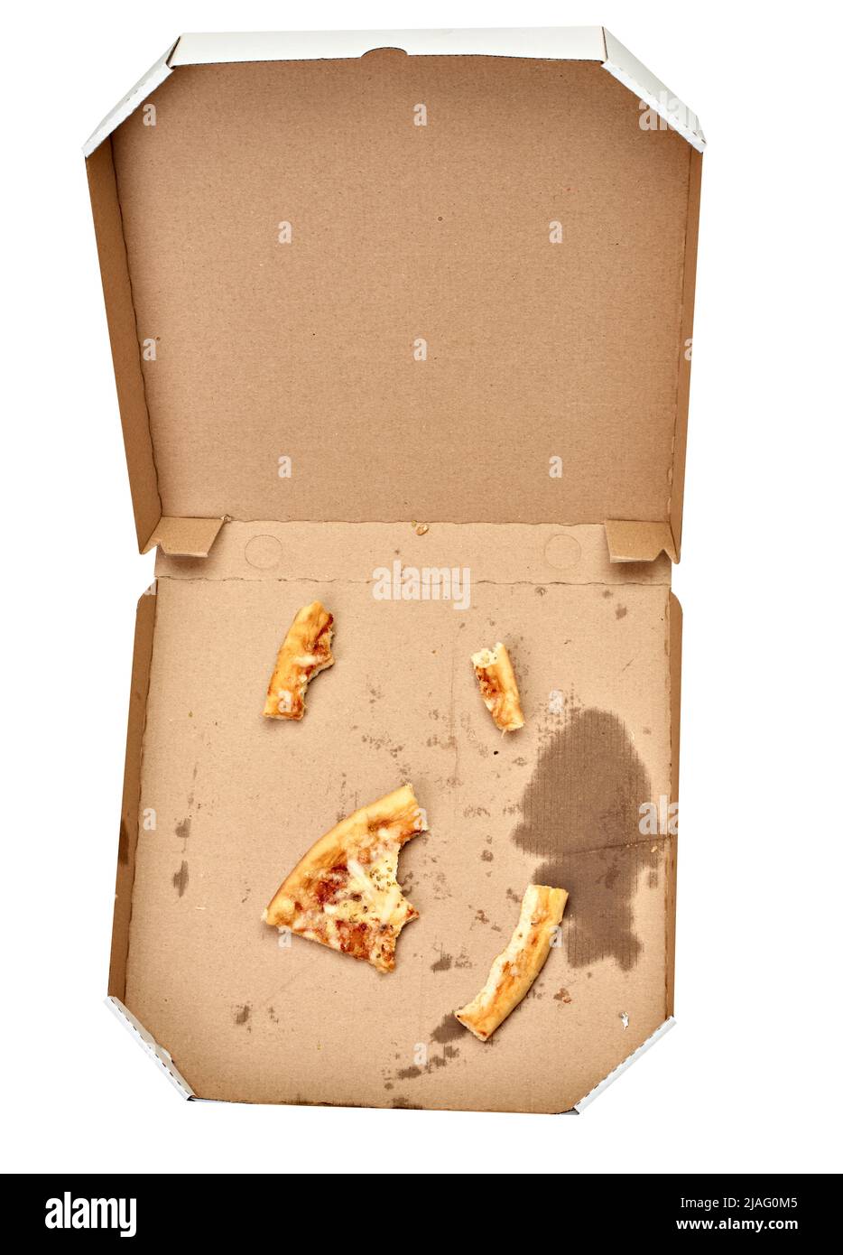 pizza box food cardboard delivery package meal dinner lunch Stock Photo ...