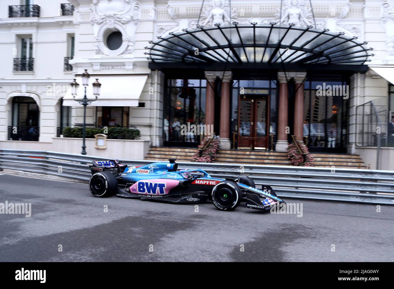 Fernando Alonso of Alpine F1 on track during the F1 Grand Prix of ...