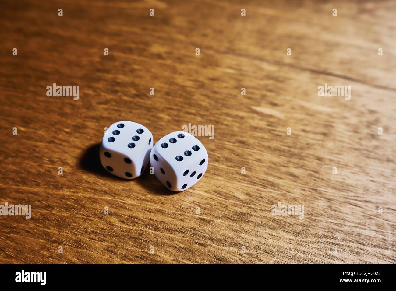 Two dice hi-res stock photography and images - Alamy