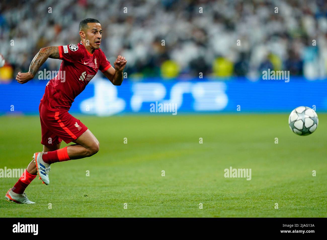 Thiago Alcantara of Liverpool FC during the UEFA Champions League Final ...