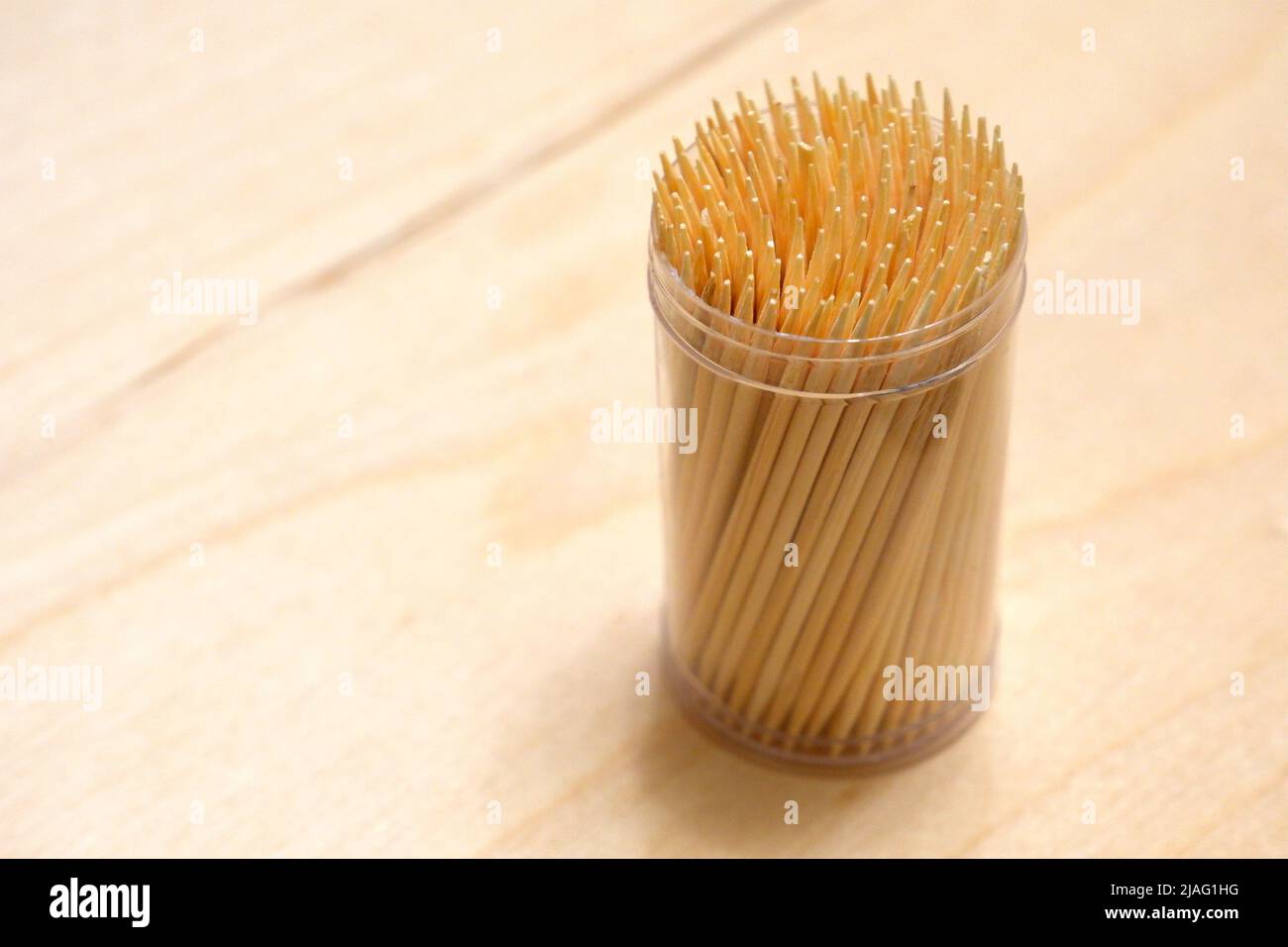 Toothpicks on table hi-res stock photography and images - Alamy