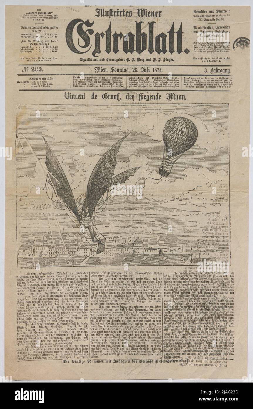 Vincent de Groof, the flying man. ". Vincent de Groof, The" Flying Man ...