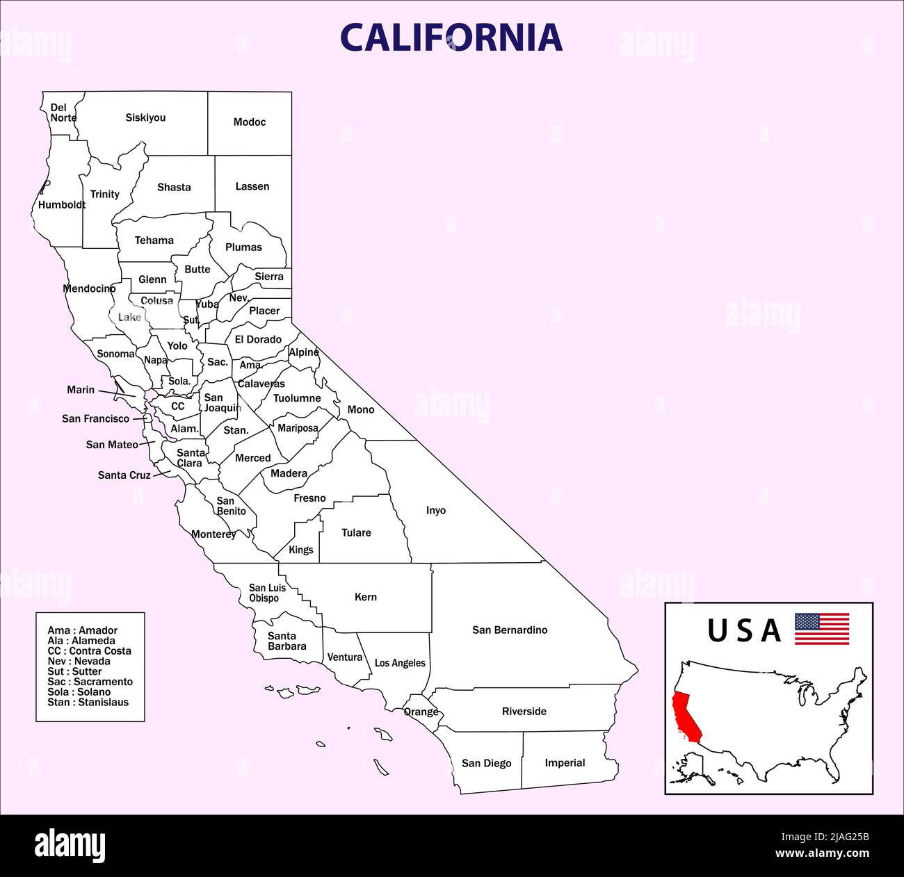 Mapping the usa hi-res stock photography and images - Alamy