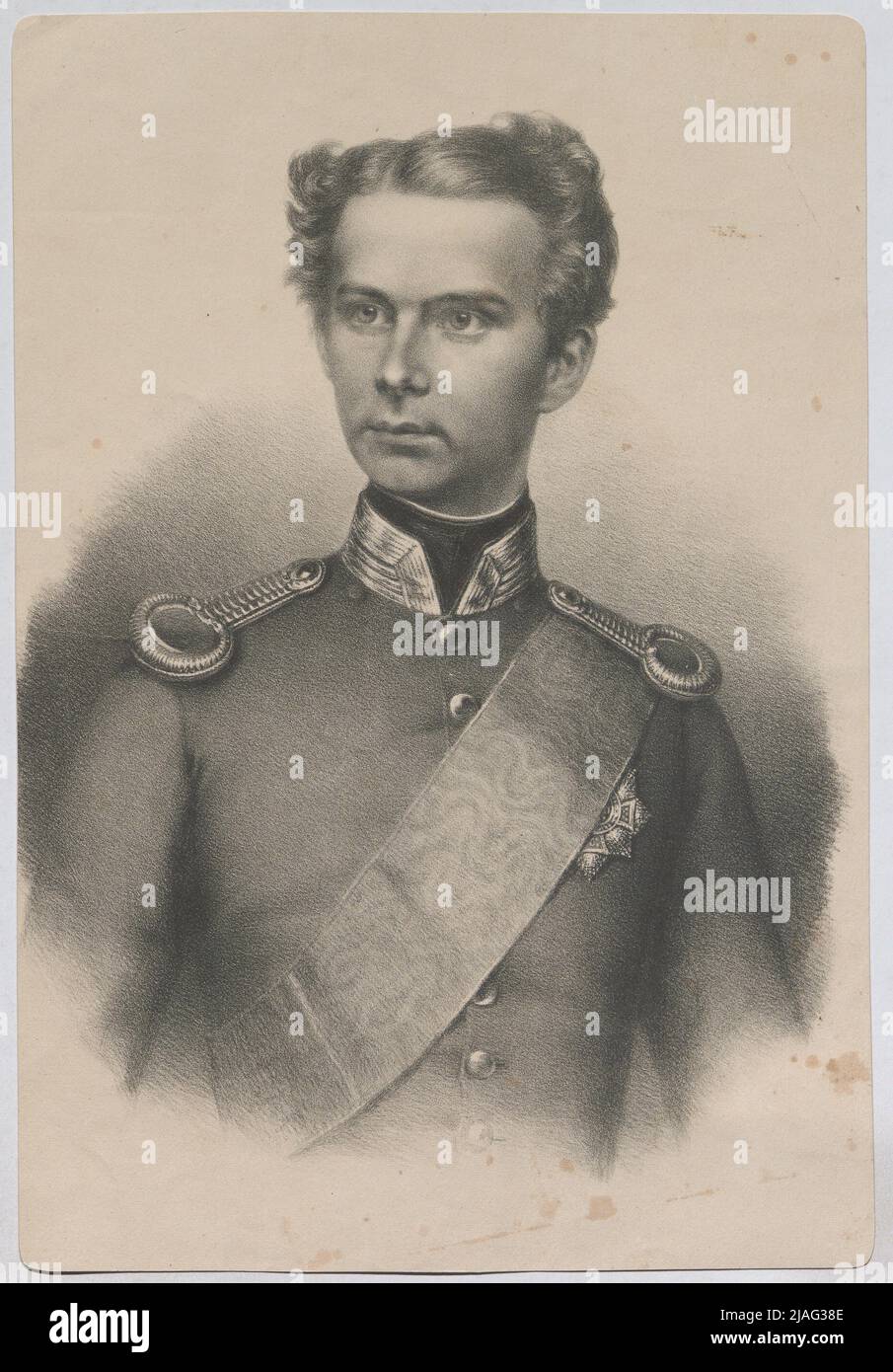 King Ludwig II of Bavaria. Unknown Stock Photo - Alamy