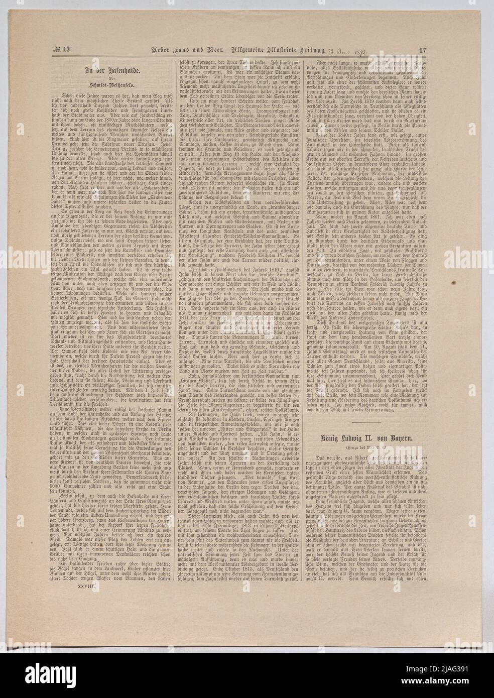 King Ludwig II of Bavaria Stock Photo - Alamy