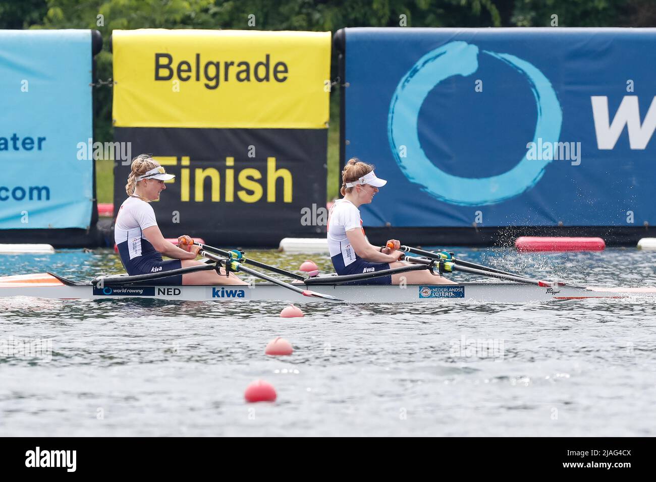 BELGRADE, SERBIA - MAY 29: Ymkje Clevering of the Netherlands and ...