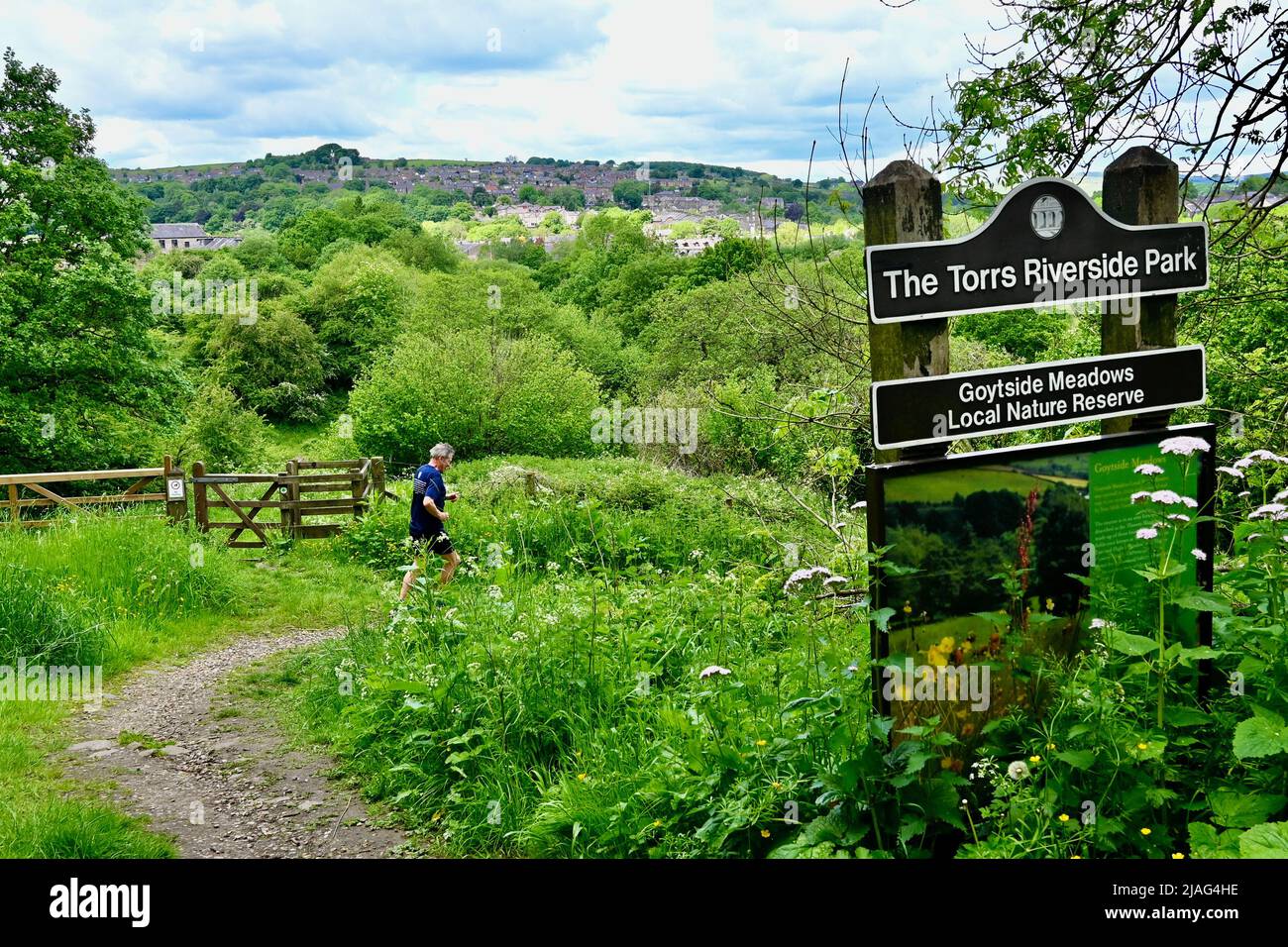 Torrs and riverside park hi-res stock photography and images - Alamy