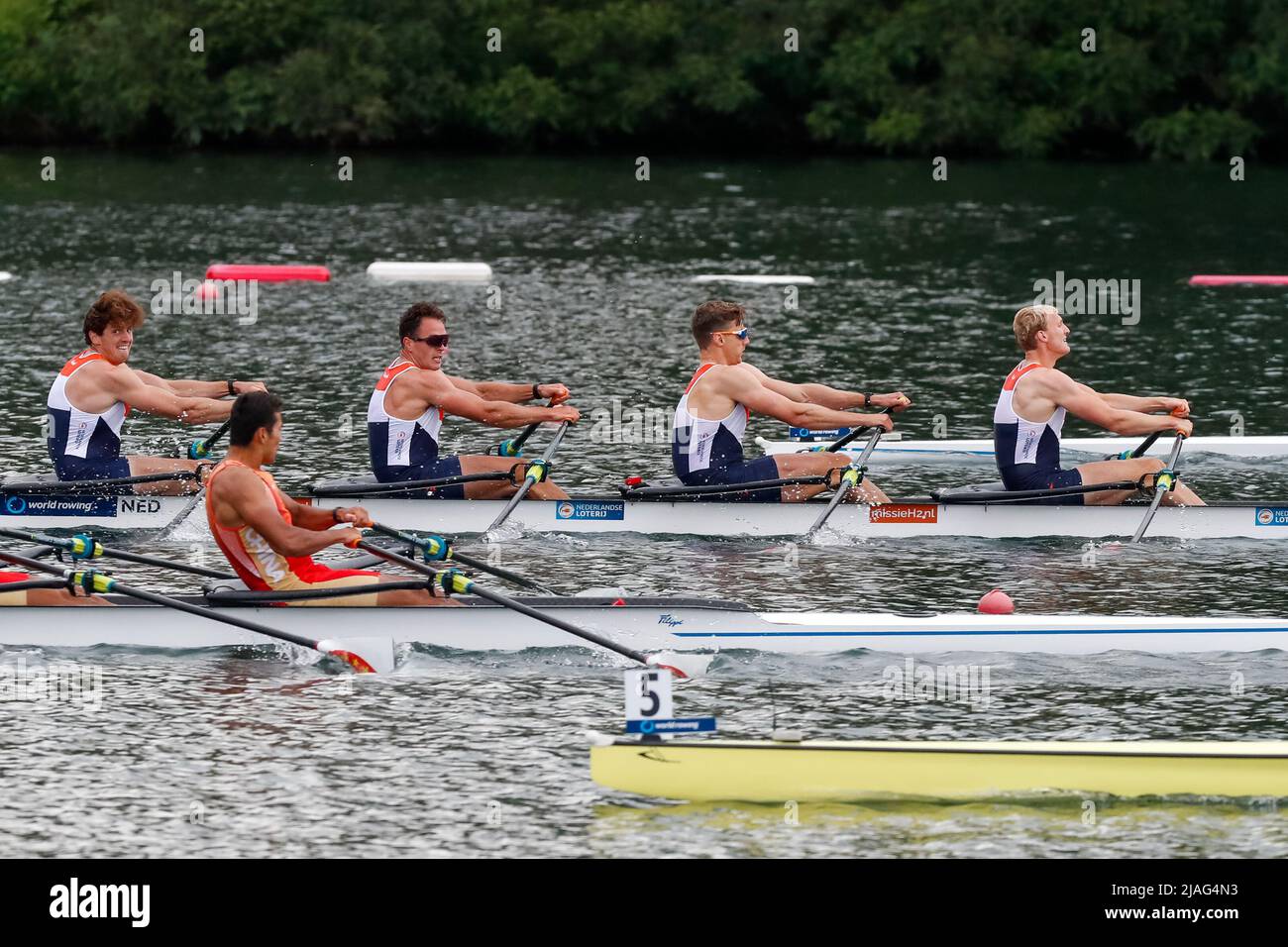 BELGRADE, SERBIA - MAY 29: Jacob van de Kerkhof, Jan Van Der Bij ...