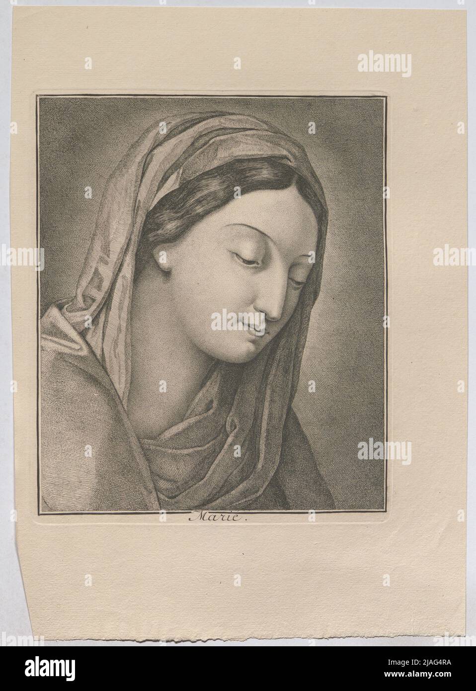 Marie... Mary, Jeso Jeso. Unknown Stock Photo - Alamy