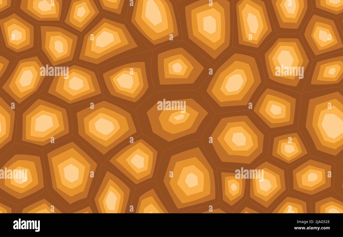 Abstract modern turtle shell seamless pattern. Animals trendy ...