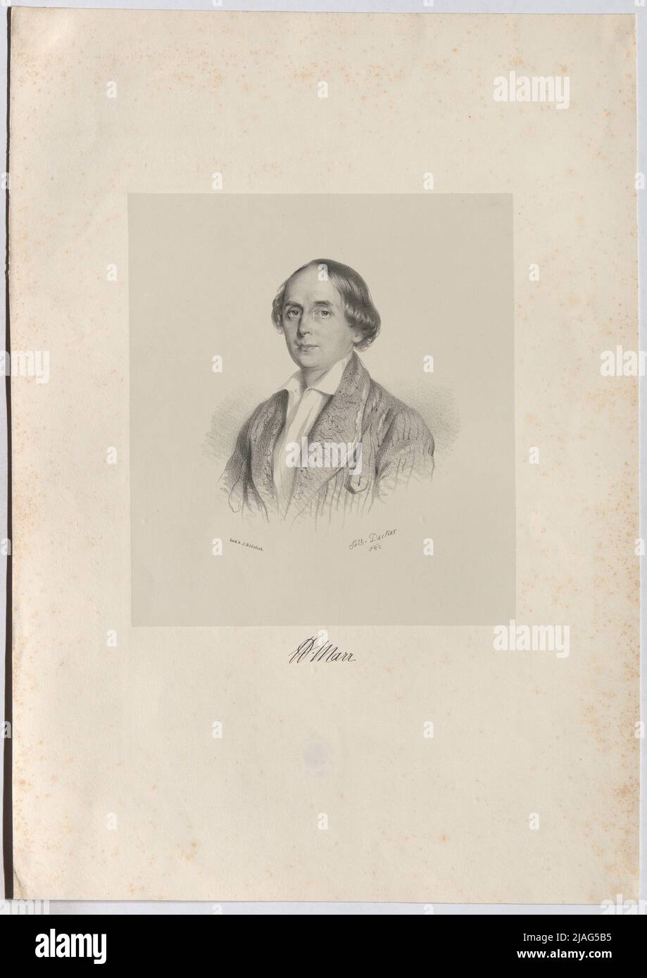 H. Marr. ". Albert Decker: Heinrich Marr, actor, 1842. Albert Decker ...