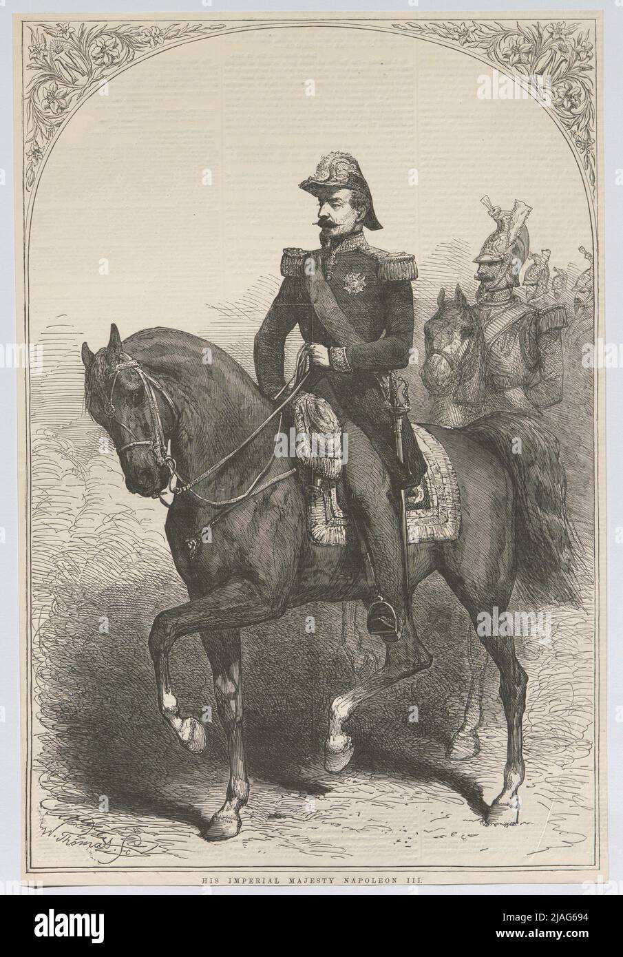 His Imperial Majesty Napoleon III.". Napoleon III Stock Photo - Alamy