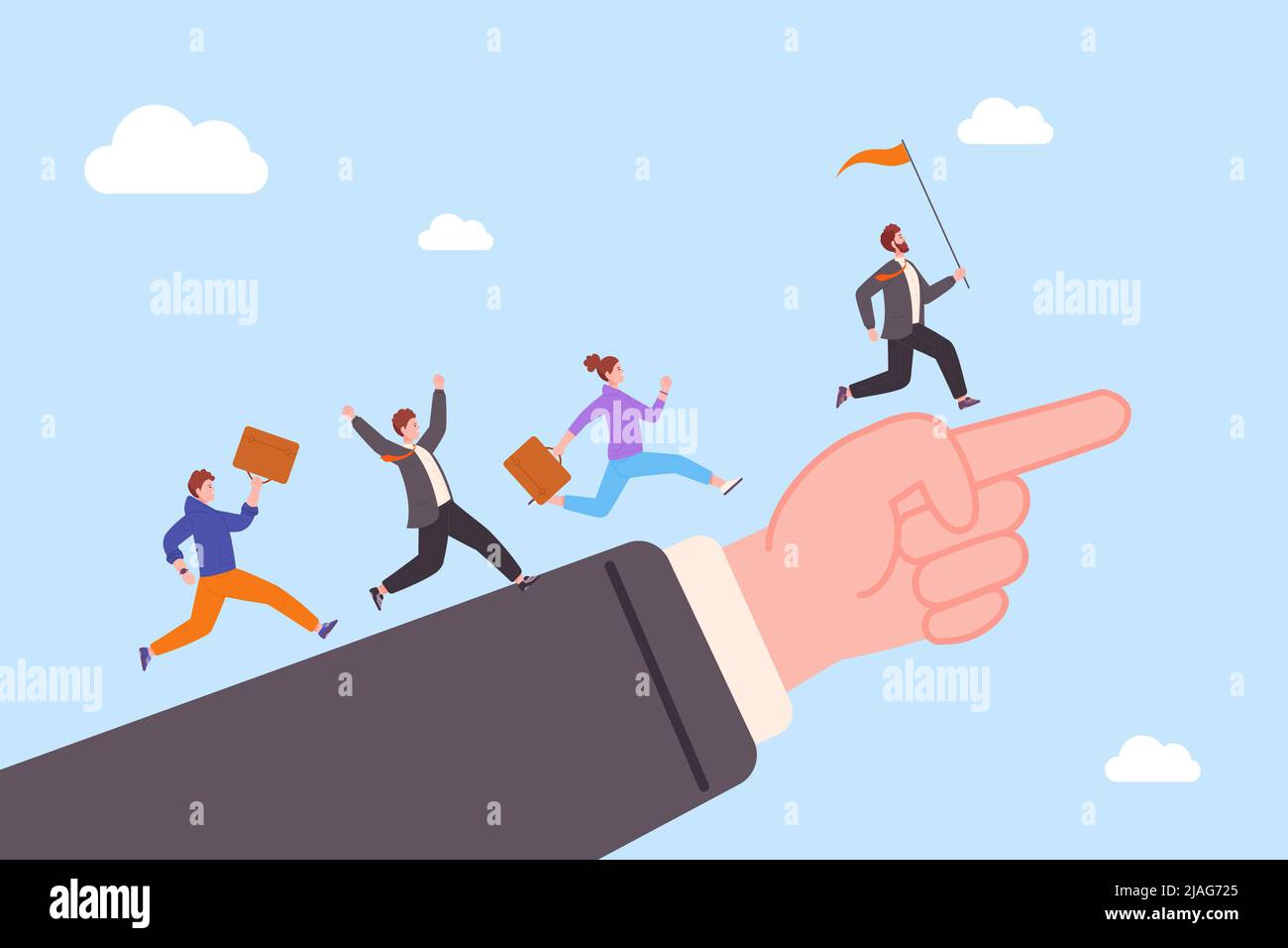 Organization lead team. Leadership organizations teamwork direction ...