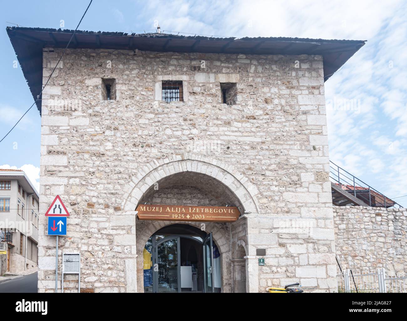 Ploca Gate & Tower Stock Photo - Alamy