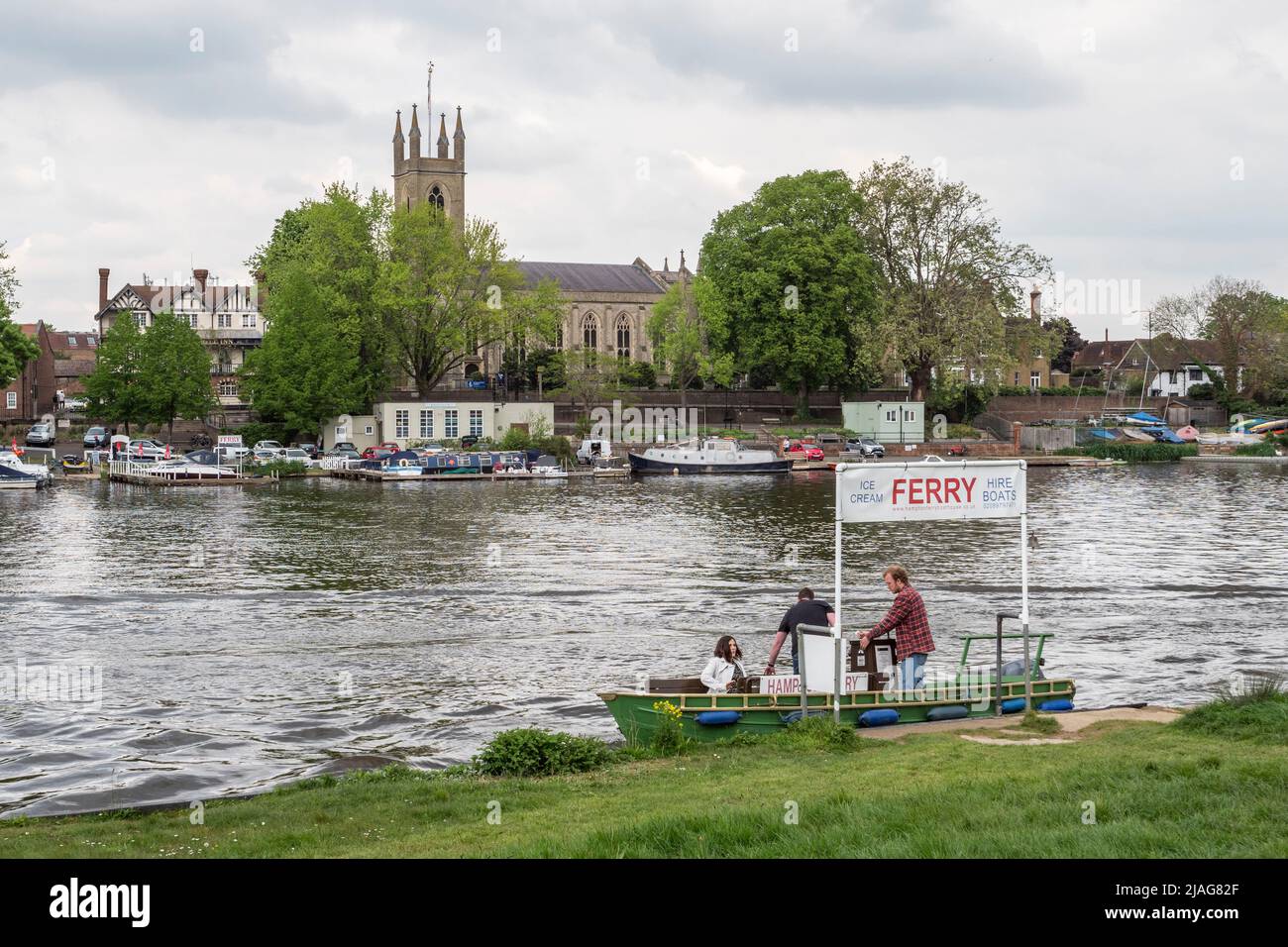 Hampton ferry boat house hi-res stock photography and images - Alamy