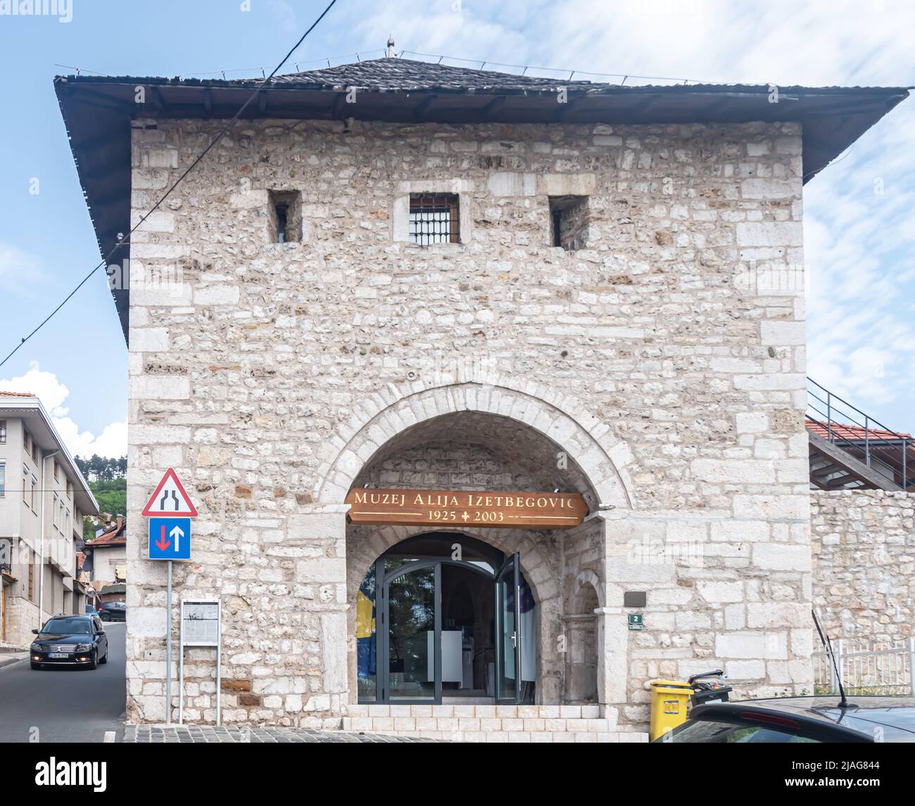 Ploca Gate & Tower Stock Photo - Alamy