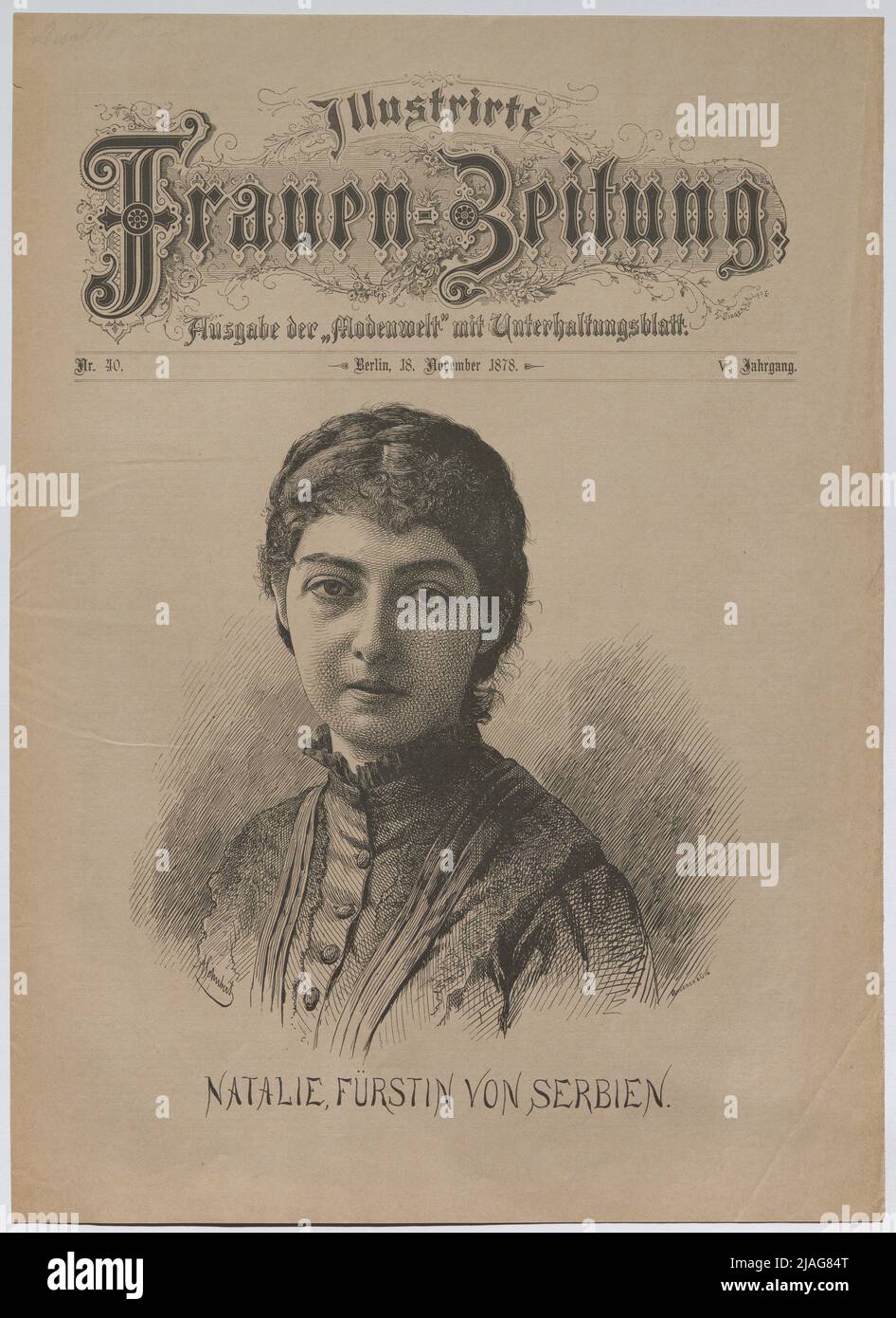 Natalie, Princess of Serbia. ". Princess Nathalie von Serbia, wife of ...