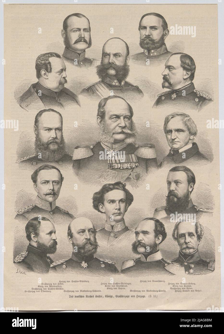 Of the German Empire Emperor, Kings, Grand Duke and Duke. ". The German ...