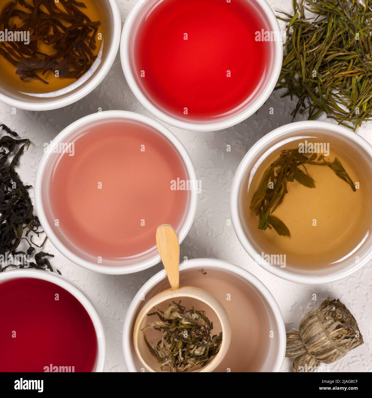 Selection of Chinese Tea Stock Photo - Alamy