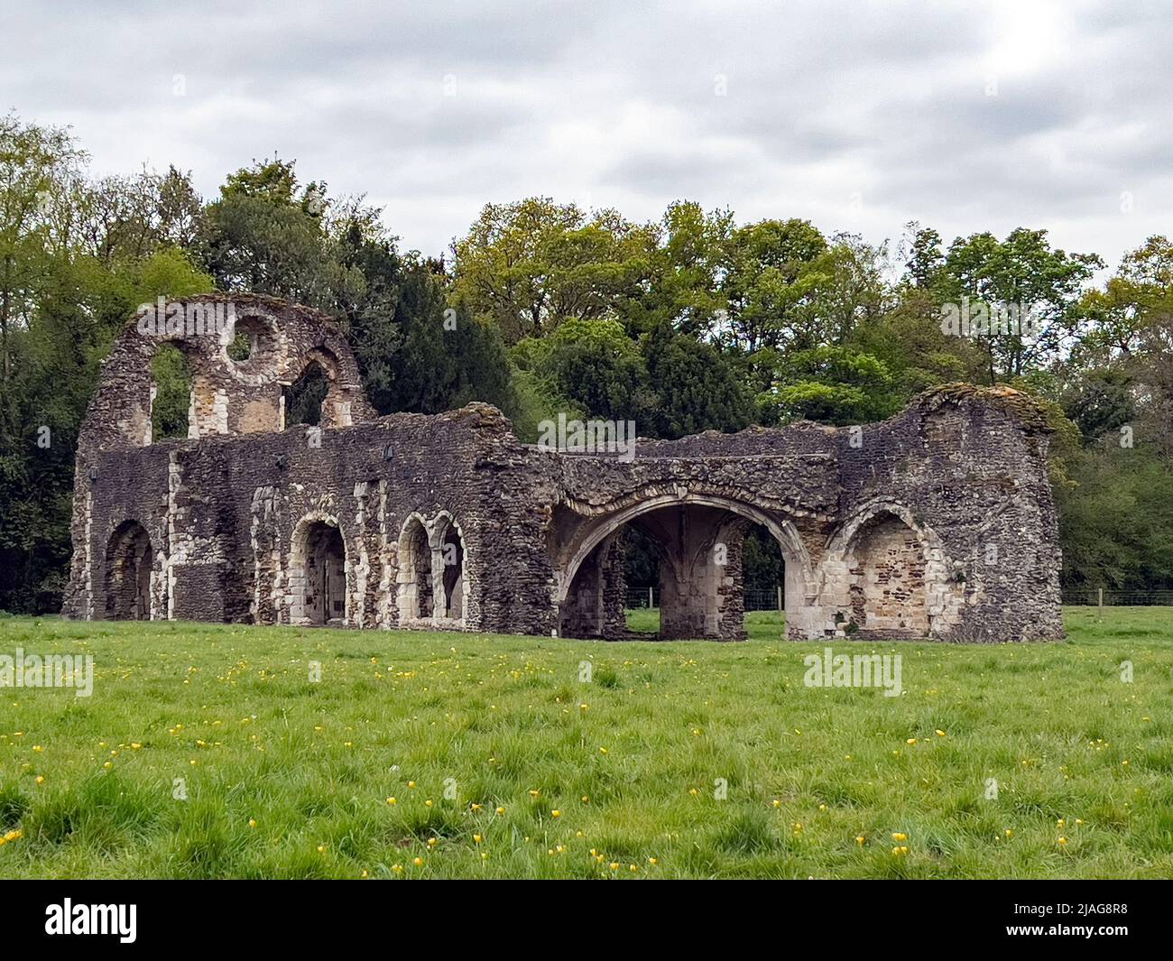 Waverley abbey hi-res stock photography and images - Alamy