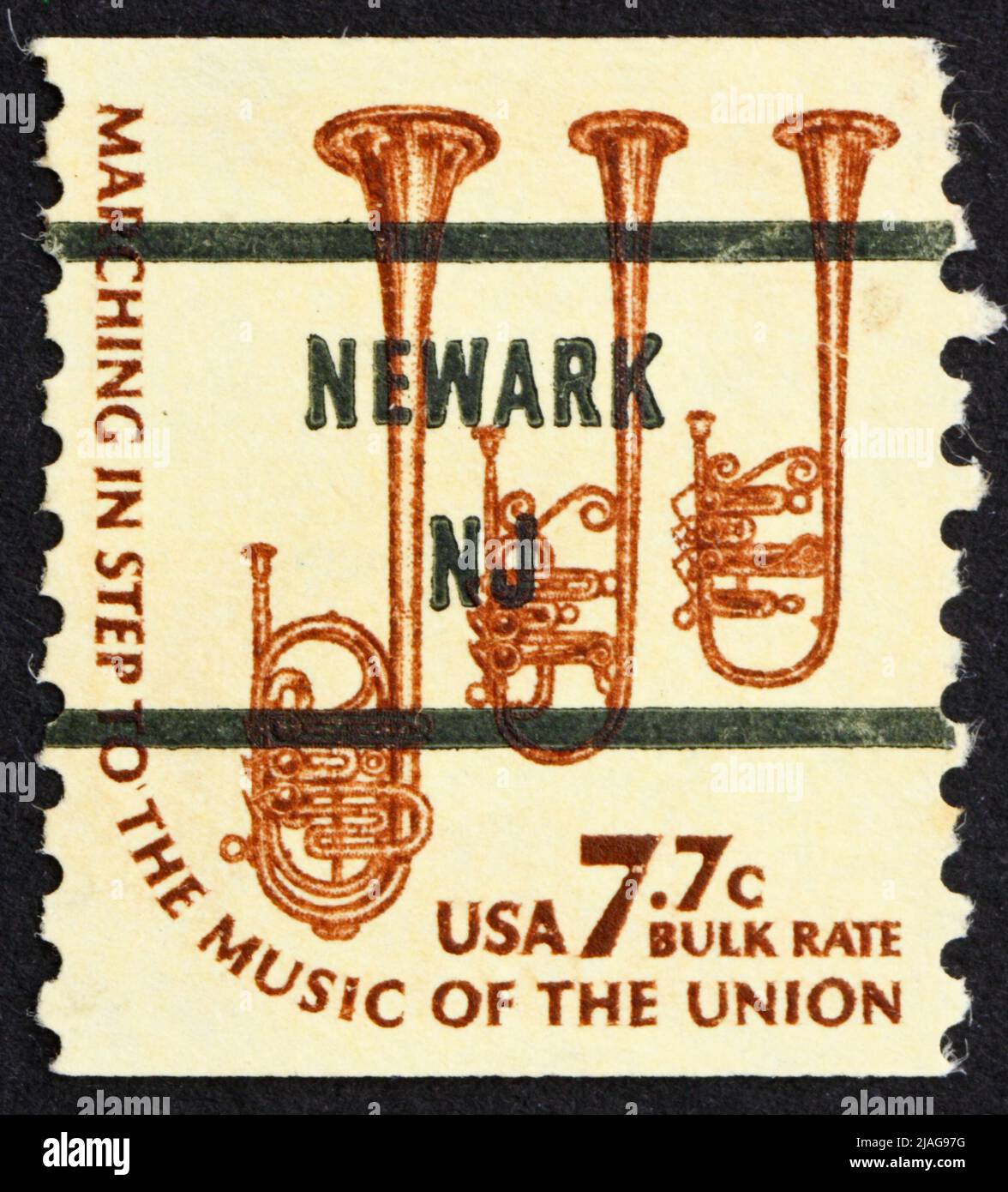 UNITED STATES OF AMERICA - CIRCA 1976: a stamp printed in the USA shows ...